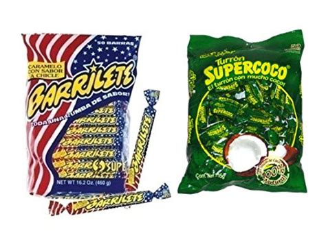 New Barrilete Chewy Fruit Candy Pack And Turron Supercoco Coconut Candy