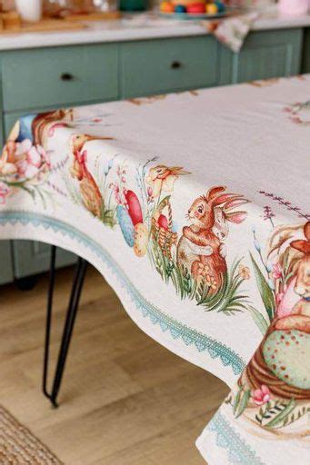 Великодня гобеленова скатертина на стіл Злагода 135х300см ТМ Прованс 999895 — купити на Eva Ua