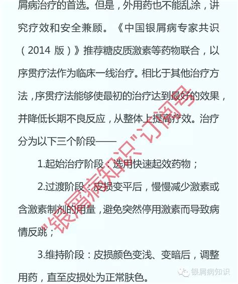 银屑病用药有讲究，治疗遵循三部曲医学界 助力医生临床决策和职业成长