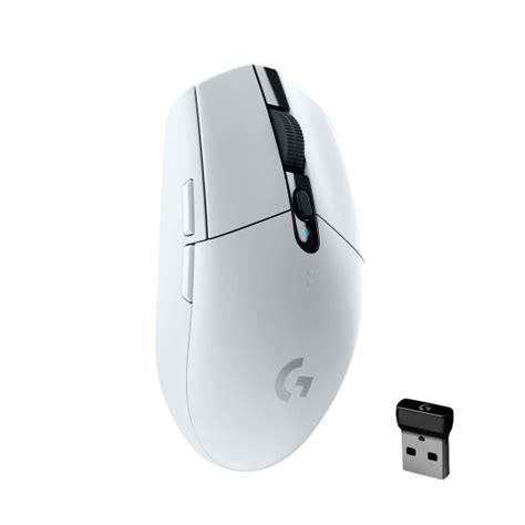 Безжична мишка Logitech G304 Lightsync Бяла Pctech Bg