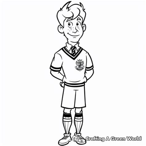 Ron Weasley Coloring Pages Free And Printable