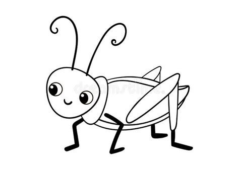 Cartoon Grasshopper Drawing Stock Illustrations 2421 Cartoon