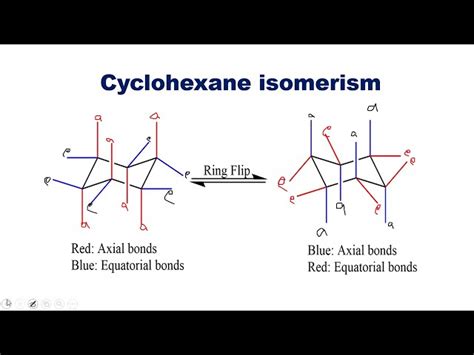 Cyclohexane Axial Bonds On