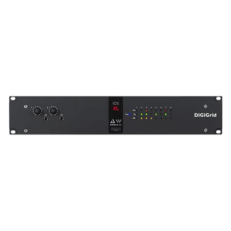 Digigrid Ios Xl Soundgrid Audio Interface Waves Audio Digigrid Ios Xl Soundgrid Audio Interface Waves Audio