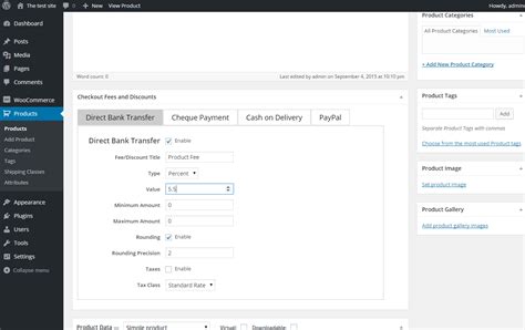 How To Add Charges Or Discounts For Different Payment Methods In Woocommerce Tyche Softwares