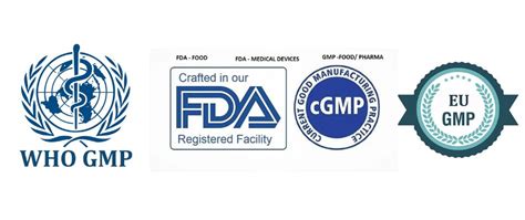 Fda Gmp Certified Good Manufacturing Practice Logo Png 50 Off