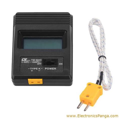 TM C K Type Digital Display Thermometer Temperature Meter Single Input With Thermocouple