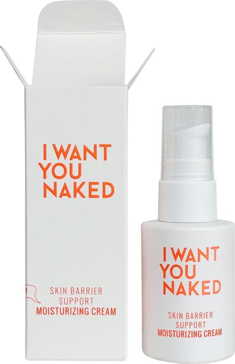 I WANT YOU NAKED Skin Barrier Support Moisturising Cream Ml Ecco Verde Online Shop