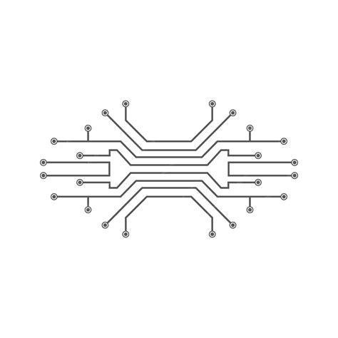 Premium Vector Circuit Technology Ilustration Vector