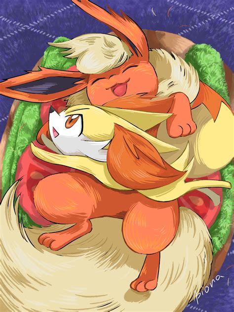 Piora Fennekin Flareon Nintendo Pokemon Commentary Request