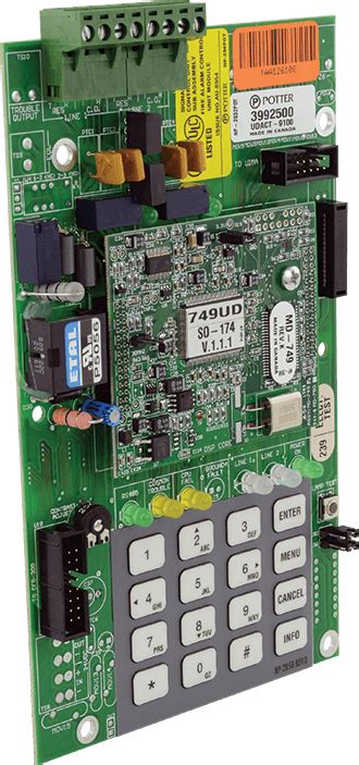 Digital Alarm Communicator Transmitter Potter Electric