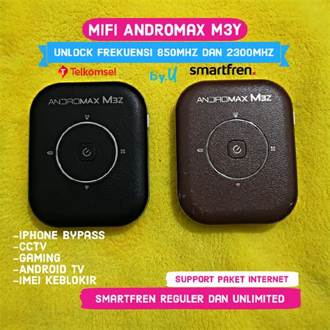 Wifi 4G Andromax Unlock Telkomsel Smartfren Loak In
