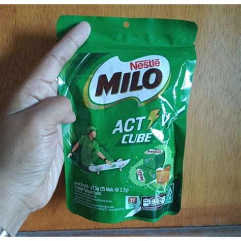Jual Milo Cube Isi 25 Pcs Shopee Indonesia