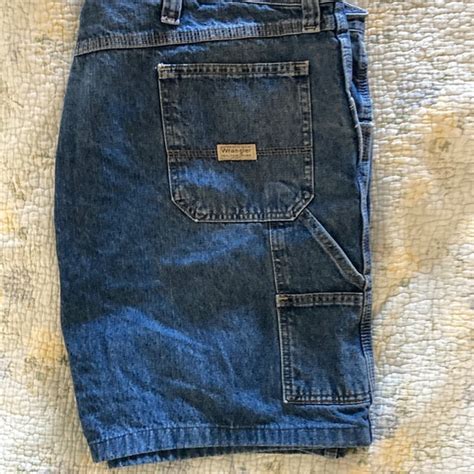Wrangler Shorts Mens 48 Wrangler Denim Carpenter Shorts Poshmark