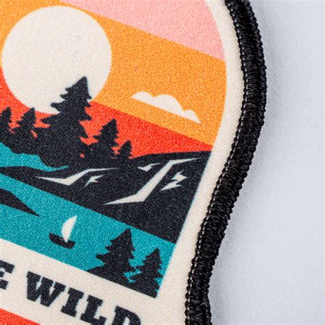 Sublimated Patches World Emblem World Emblem