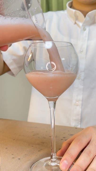 복숭아로 만드는 칵테일 Youtube