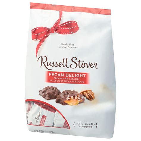 Russell Stover Milk Chocolate Pecan Delight Candy 16 1 Oz Bag 16 1 Oz