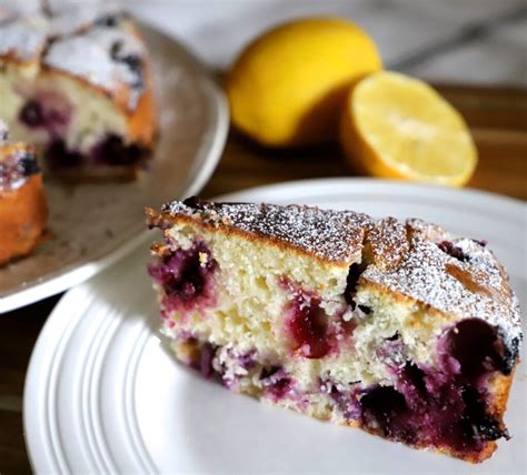 Easy Blueberry Lemon Cake