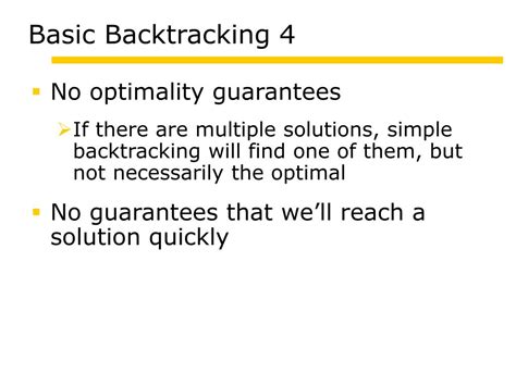 ppt backtracking and game trees powerpoint presentation free