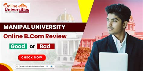 Manipal University Online B Com Review Good Or Bad
