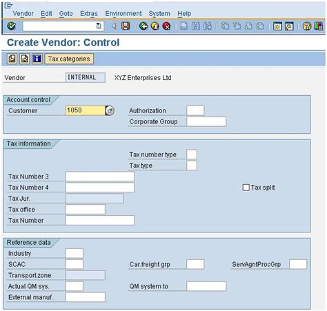 How To Create A Vendor Master In SAP