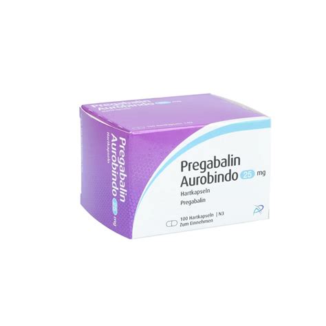 Pregabalin Aurobindo 25 Mg Hartkapseln 100 Stk