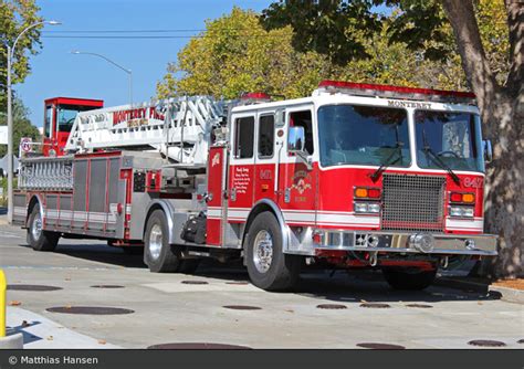 Einsatzfahrzeug Monterey Monterey Fire Department Ladder Truck