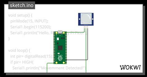 Pir Wokwi Esp32 Stm32 Arduino Simulator