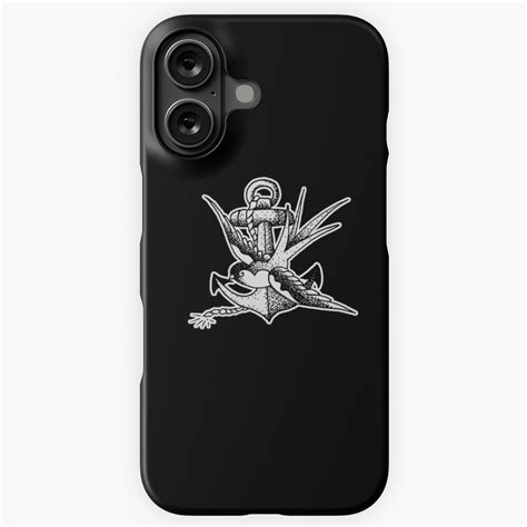 Traditional Old School Sailor Jerry Swallow Anchor Tattoo Sticker For
