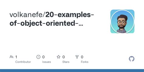 Github Volkanefe20 Examples Of Object Oriented Programming With Python
