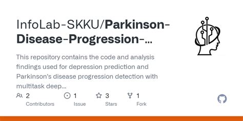 GitHub InfoLab SKKU Parkinson Disease Progression Detection This Repository Contains The Code