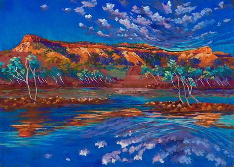 Gemma Okeefe Pastel Artist The Sensational Pentecost Crossing Kimberley Western Australia