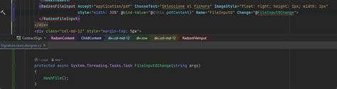 FileInput Change Event Code Behing Generation Not Working Properly