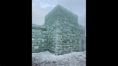 Започна изграждането на мащабен леден дворец в щата Ню Йорк ВИДЕО Nova