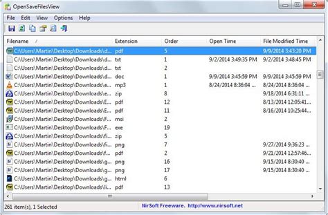 Display A List Of Recently Opened Or Saved Files In Windows GHacks Tech News