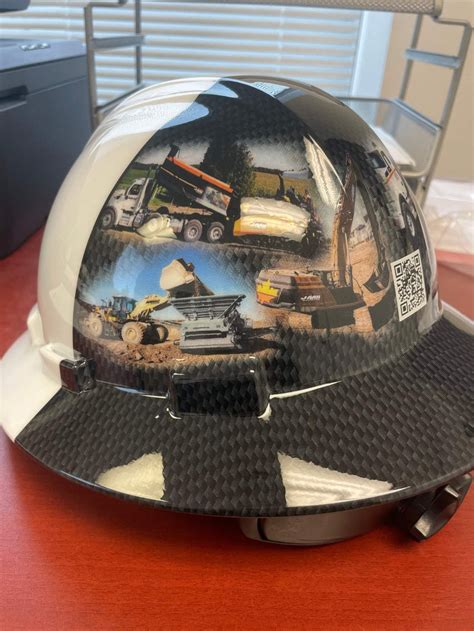 Custom Wrap Hard Hats With Company Images And Logos Safety Marketing