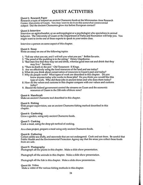 Chapter 3 Study Guide