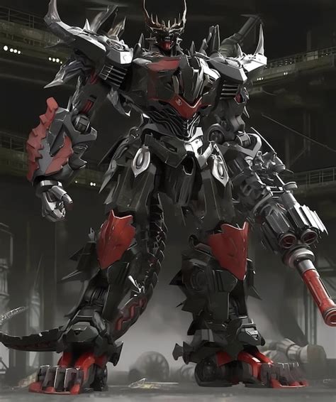 Premium Photo Combat Robot