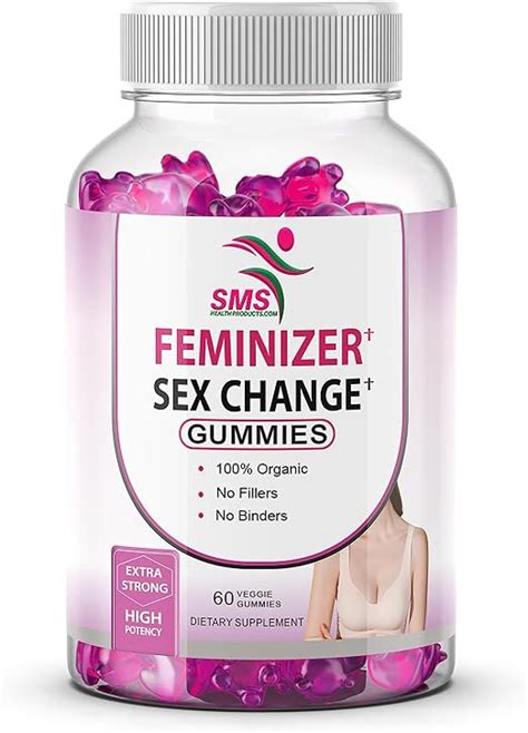 Amazon Com SMSHEALTHPRODUCTS Com Feminizer Sex Change Pueraria Mirifica Gummy Supplement Pure