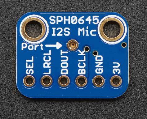 Arduino Wiring And Test Adafruit I2s Mems Microphone Breakout Adafruit Learning System