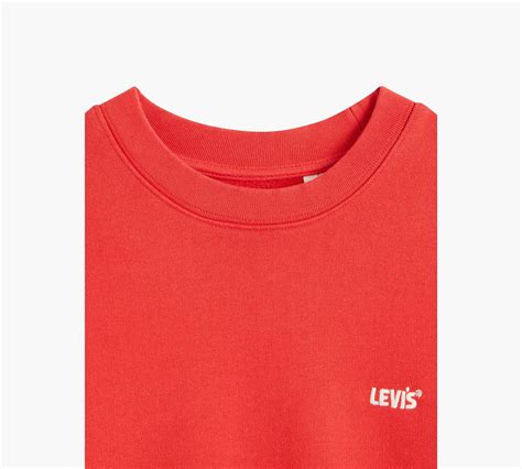 Levis® Gold Tab™ Crewneck Sweatshirt Red Levis® It