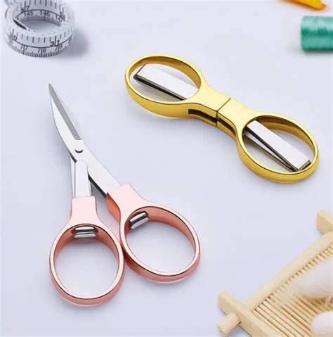 Opry Metalinės Sulankstomos žirklutės Pasaulio Siūlai