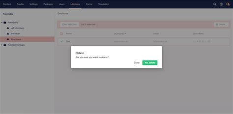 V8 Use Overlay As Confirm When Deleting User · Issue 5464 · Umbracoumbraco Cms · Github