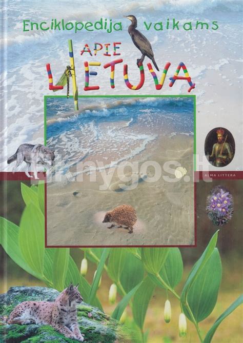 Enciklopedija Vaikams Apie Lietuvą 2001 Knygos Lt