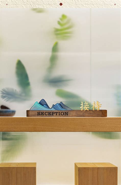 莫尔利 高档酒店前台接待桌牌宾馆足浴茶室美容院会所大堂服务台黑胡桃木咨询台牌定制餐厅饭店收银台提示牌 天猫