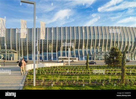 Simferopol Crimea Russia June 06 2018 New Modern Passenger Terminal