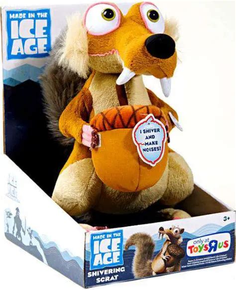 Ice Age Continental Drift Shivering Scrat Exclusive Plush Figure Tpf