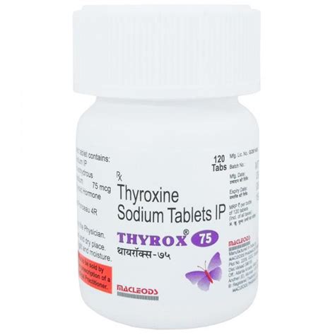Thyrox 75 Tablet Ak Medical Hall