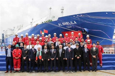 Adnoc Lands Receives First New Build Lng Carrier From Jiangnan Shipyard