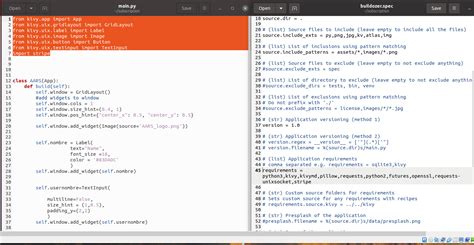 Python Buildozer Spec What Requirements Should Use For Sripe Stack
